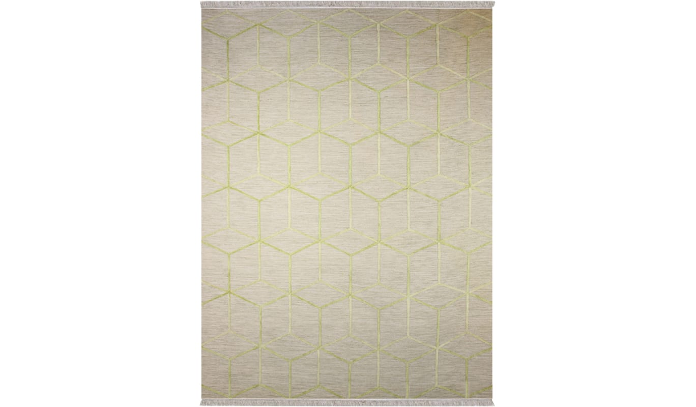 Lime Green Rug - Ark Interiors